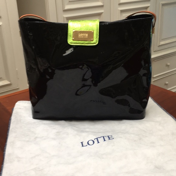 LOTTE | Bags | Lotte Tote Bag Leather New | Poshmark
